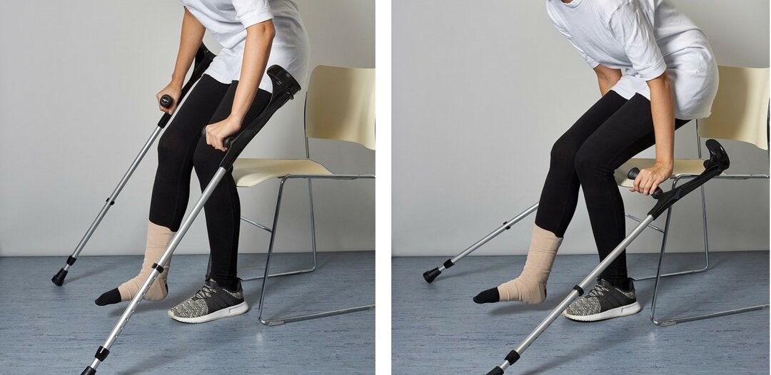 Crutches - instructions for use