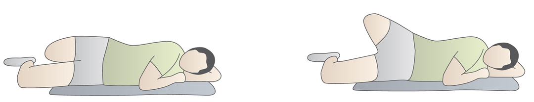 Amputation af ben (lårbensamputeret) - øvelser