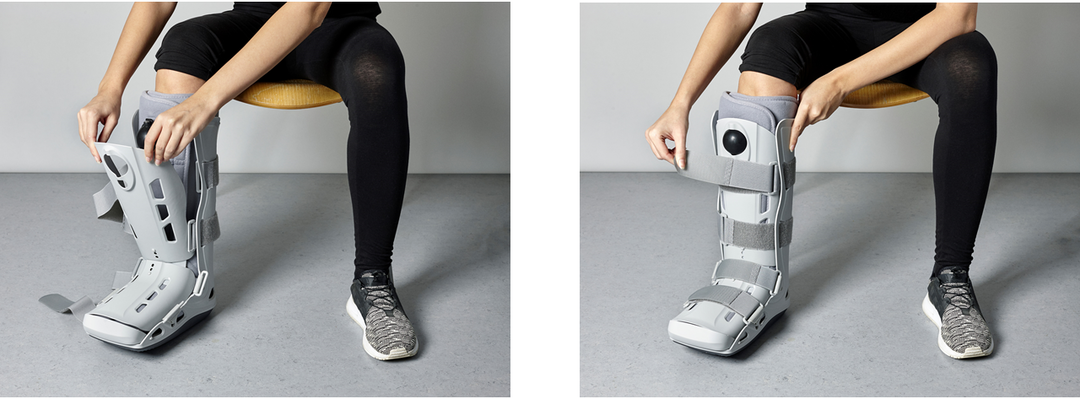 Aircast boot - how to use