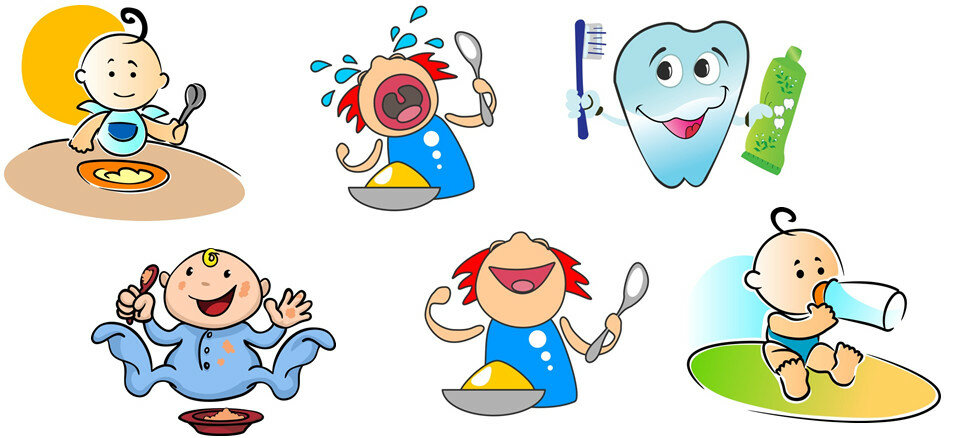 Mit barn har svært ved at spise