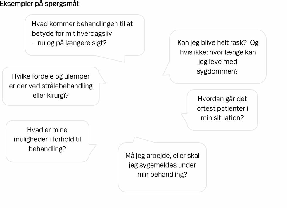 Behandlingssamtale på Afdeling for Øre-Næse-Halskirurgi og Audiologi